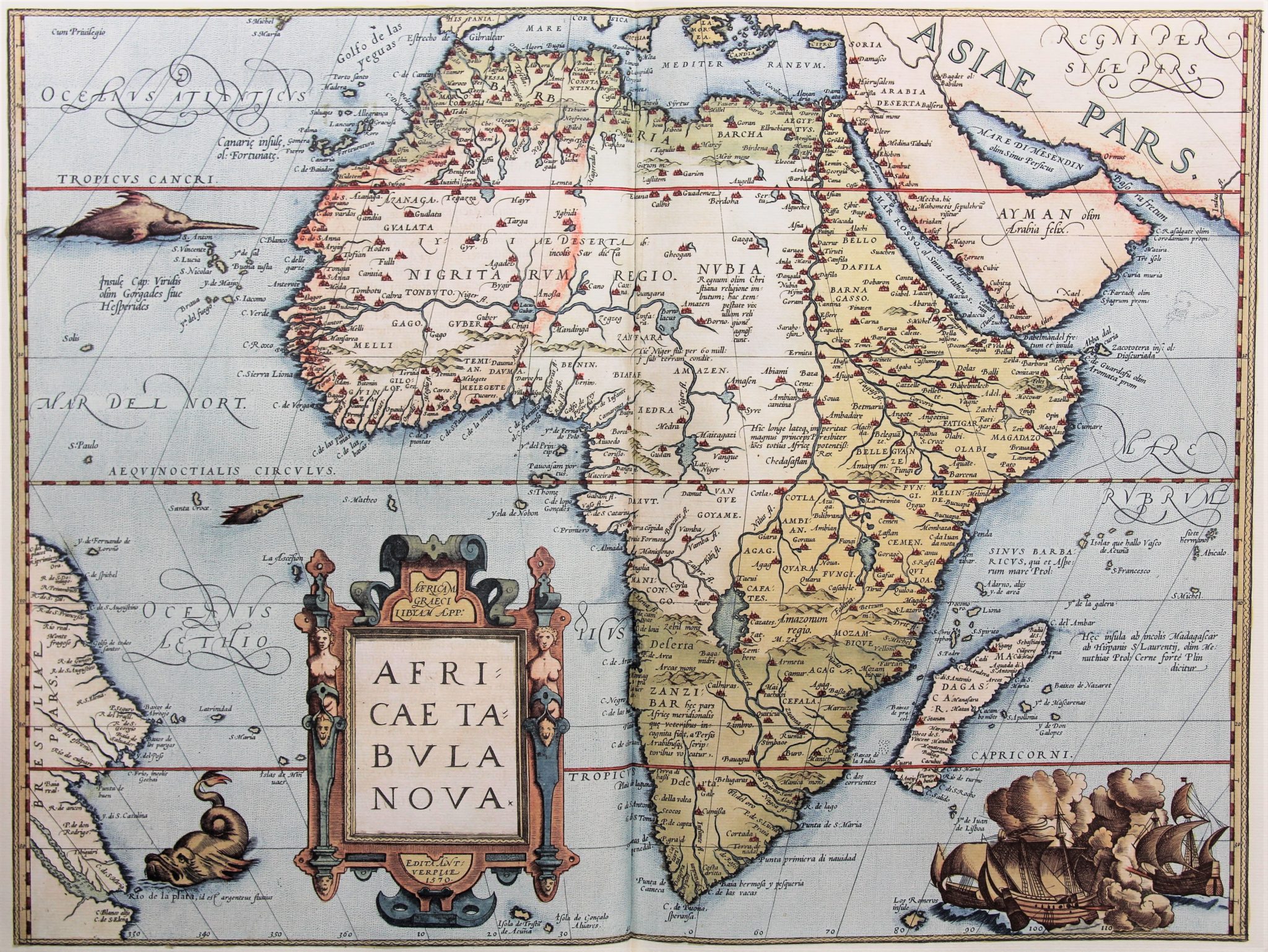 Theatrum Orbis Terrarum by Abraham Ortelius, facsimile - CartaHistorica