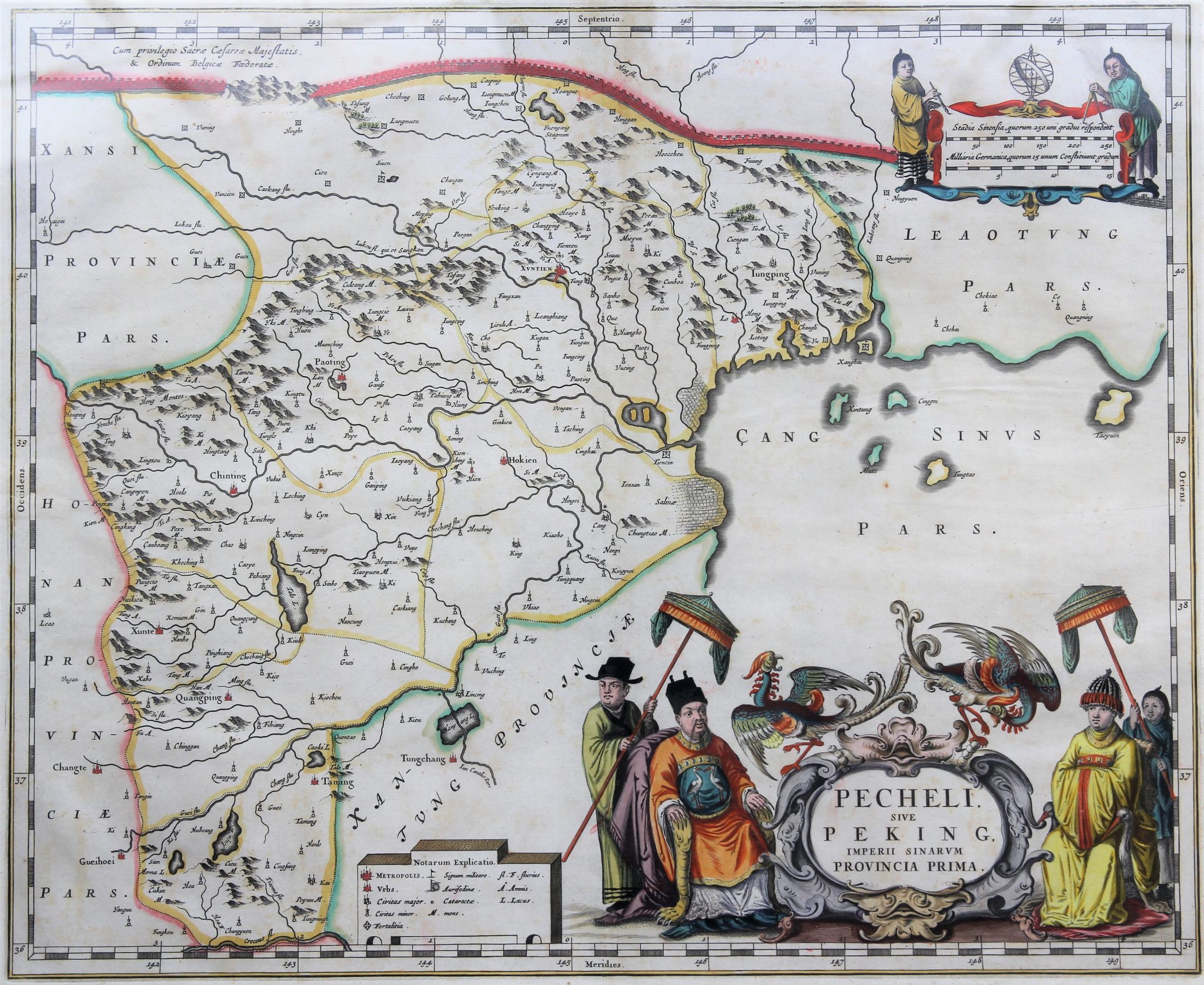 Complete series of China maps by Martini and Blaeu- CartaHistorica