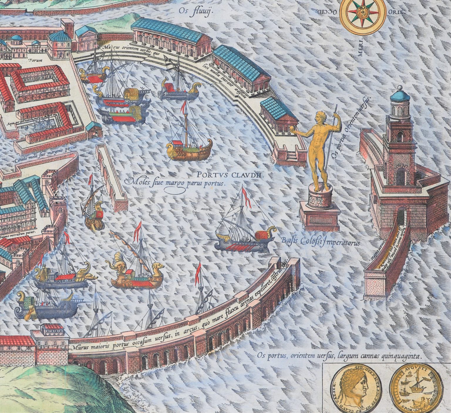 Ancient Portus (near Ostia), Rome's imperial harbor - CartaHistorica