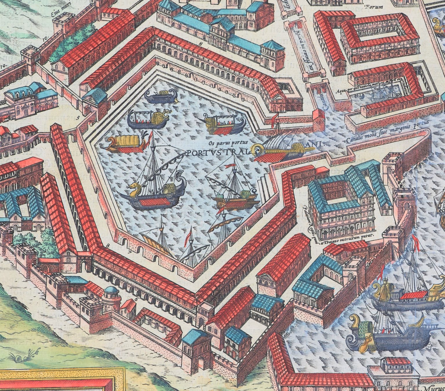 Ancient Portus (near Ostia), Rome's imperial harbor - CartaHistorica