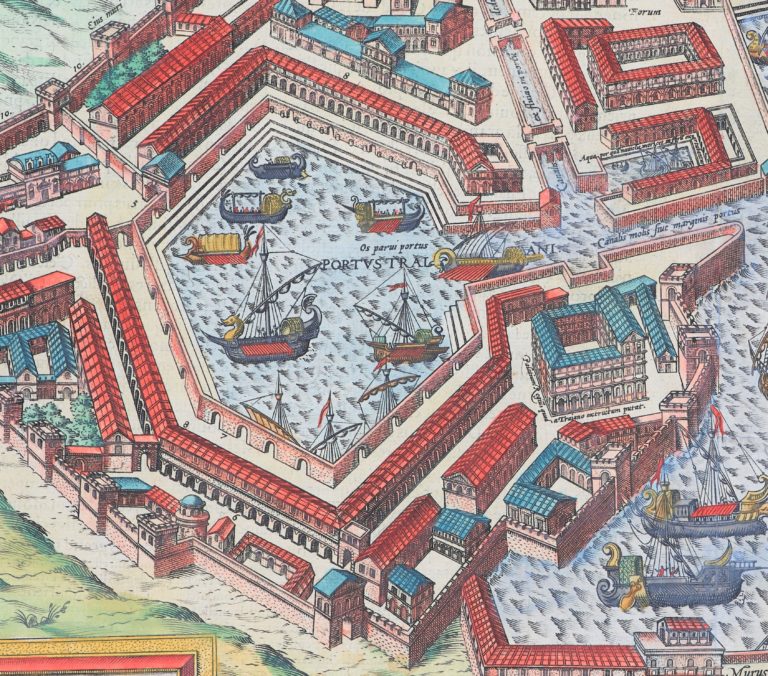 Ancient Portus (near Ostia), Rome's imperial harbor - CartaHistorica