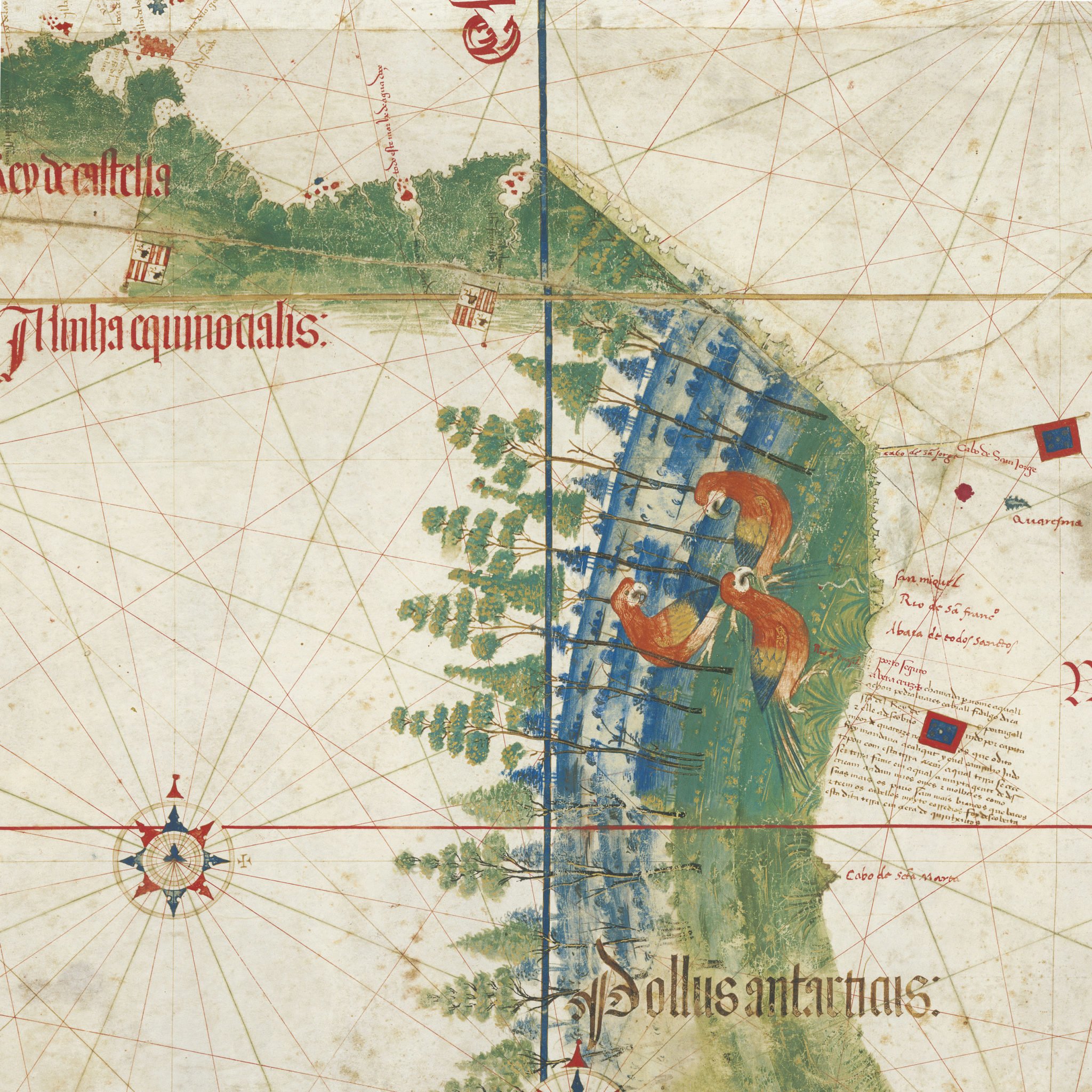 Cantino World Map, facsimile with commentary - CartaHistorica