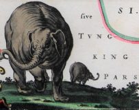 Stunning China cartouches of the Atlas Maior - CartaHistorica