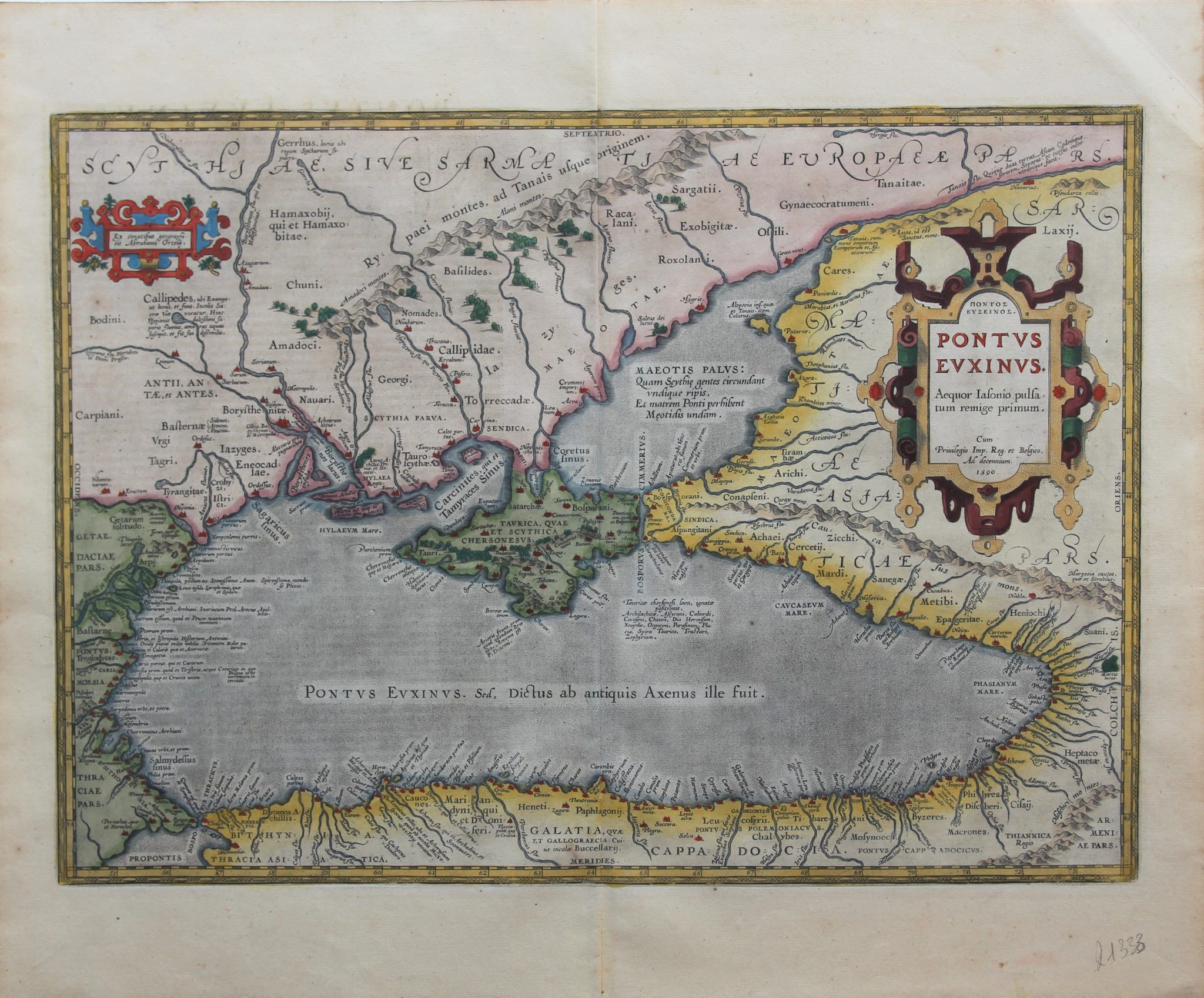 Black Sea in the Antiquity - Pontus Euxinus... - CartaHistorica