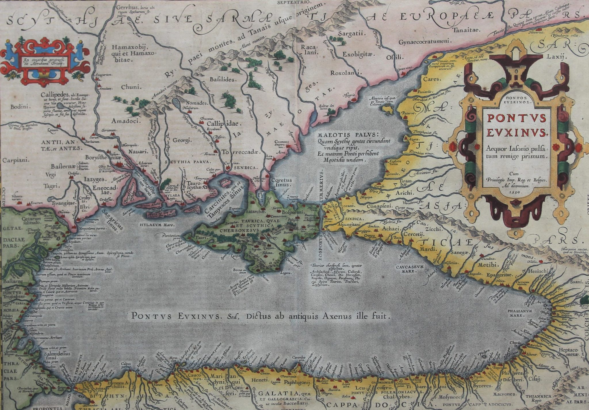 Black Sea in the Antiquity - Pontus Euxinus... - CartaHistorica