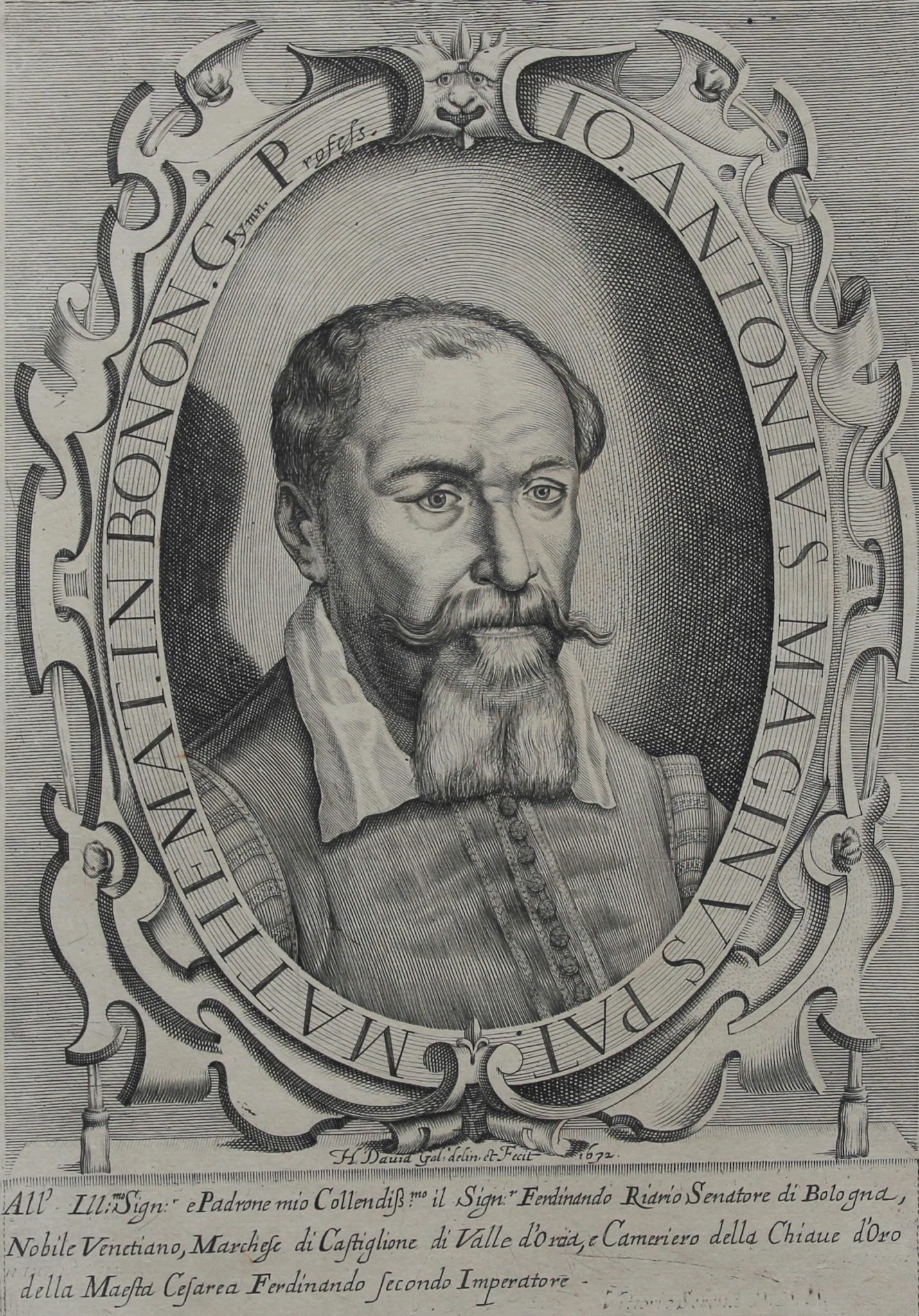 Portait of Giovanni Antonio Magini - CartaHistorica